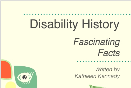 Today’s the day – Join us at our booklet launch on Disability History ...
